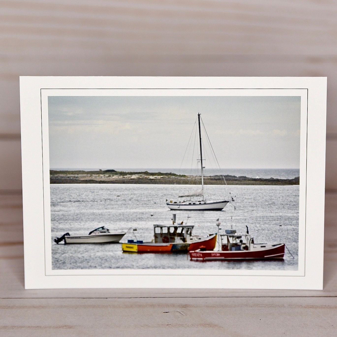 Coastal-Nautical Note Cards - Blank Note Cards - Maine Coast