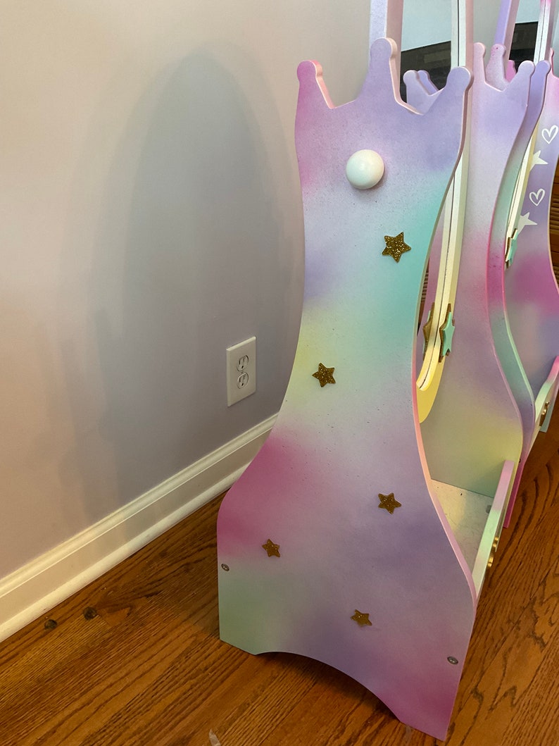 Girls Room Full Length Dress up Mirror, Handmade Dressing Mirror, Kid's ...
