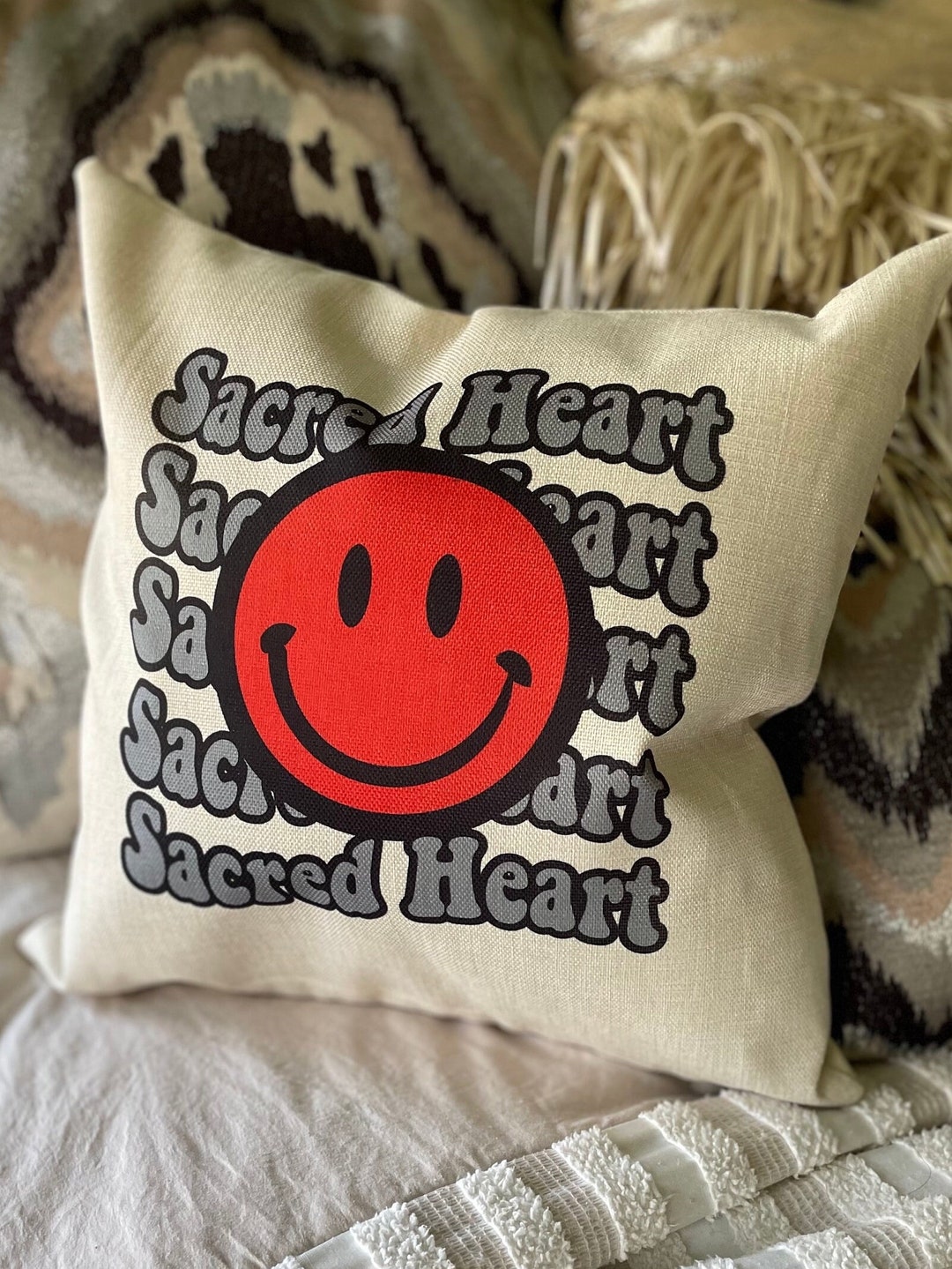 College Bed Party Personalized Pillow Graduation Gift Custom College ...