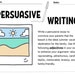 Persuasive Writing Essay Activity - English Essay Persuasive Printable ...