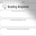 Elementary Reading Response, Printable Lesson Story Retell, Main Idea ...