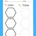 Learn Shapes - Shape Tracing, Shape Drawing, Shape Coloring Activity ...