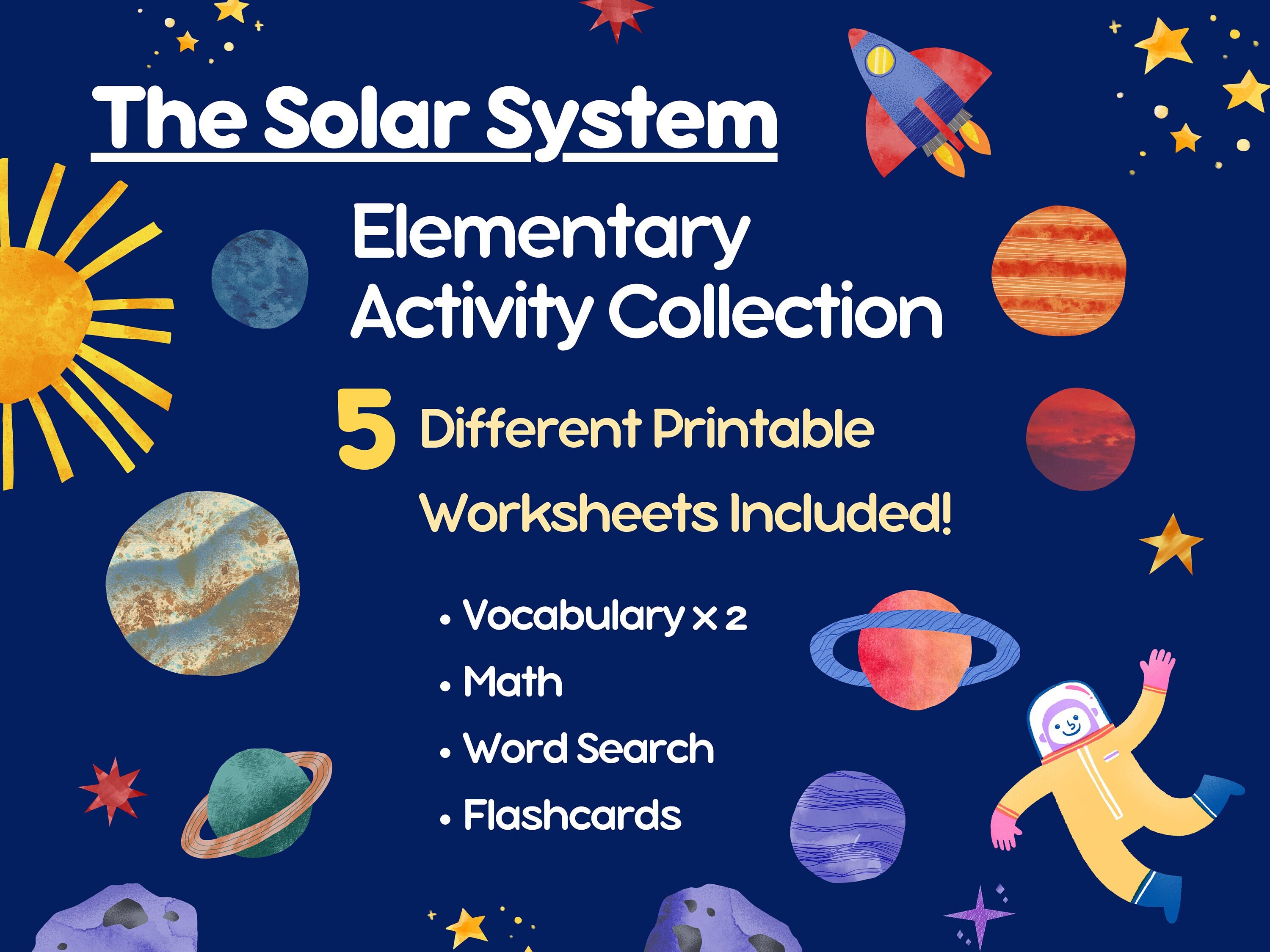 Planet Activity Planet Printable Solar System Worksheets, Solar System ...