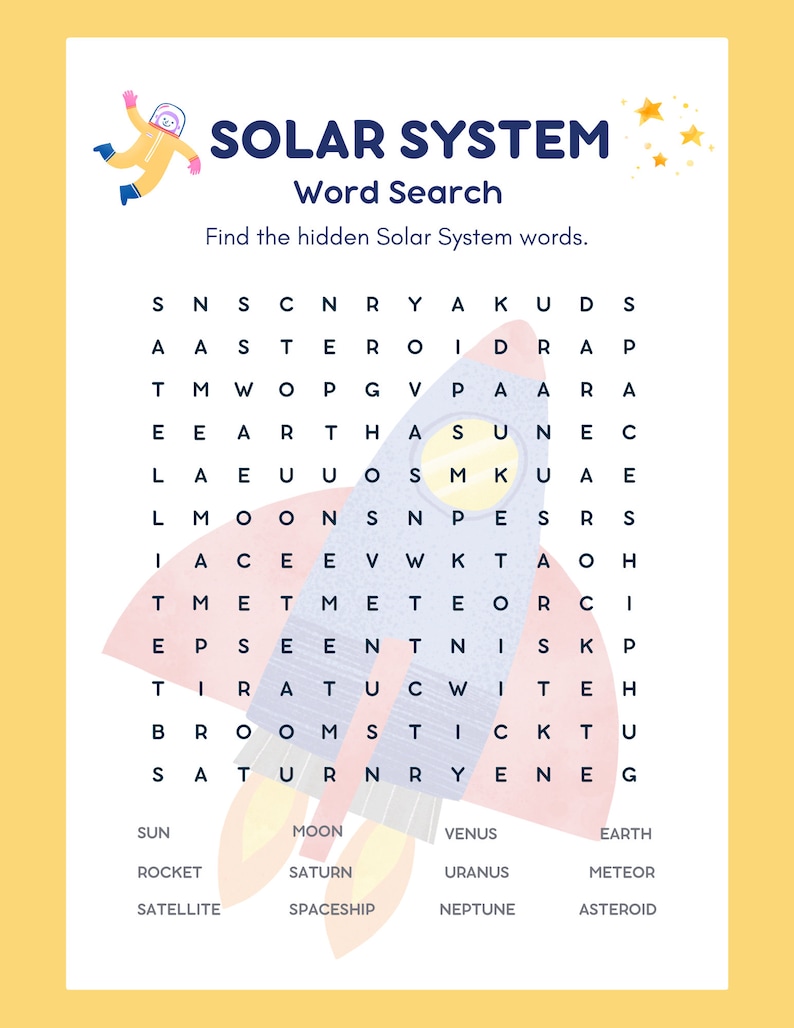 Planet Activity Planet Printable Solar System Worksheets, Solar System ...