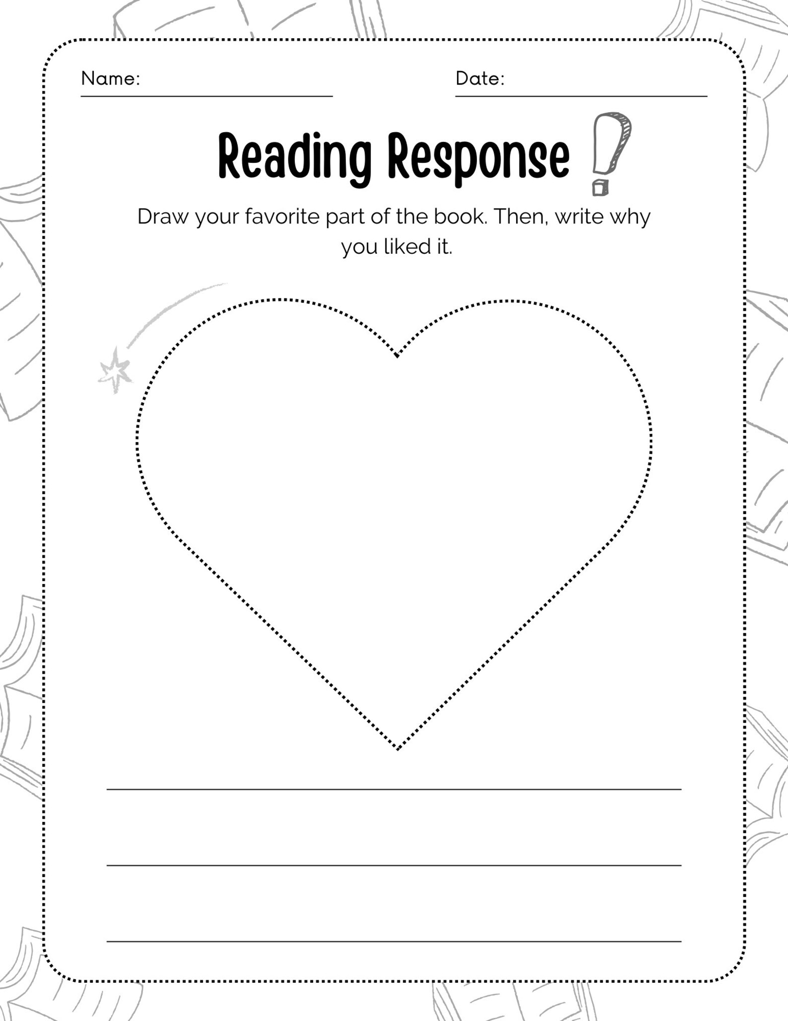 Elementary Reading Response, Printable Lesson Story Retell, Main Idea ...