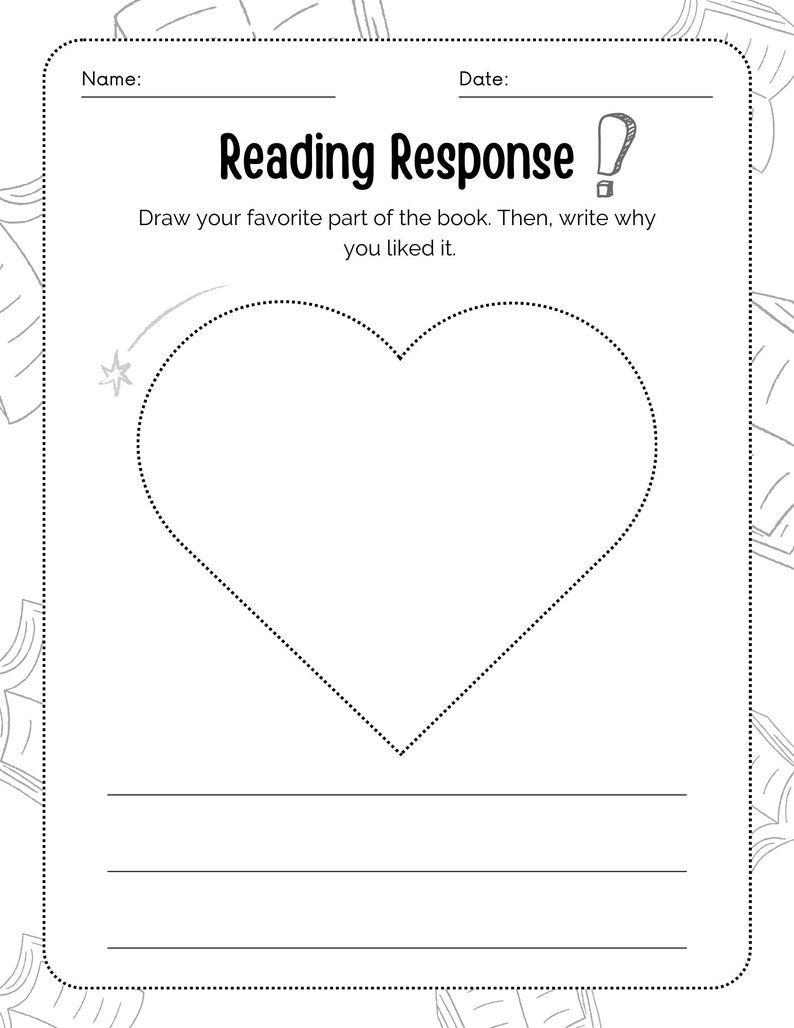Elementary Reading Response, Printable Lesson Story Retell, Main Idea ...