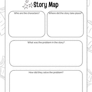 Elementary Reading Response, Printable Lesson - Story Retell, Main Idea ...