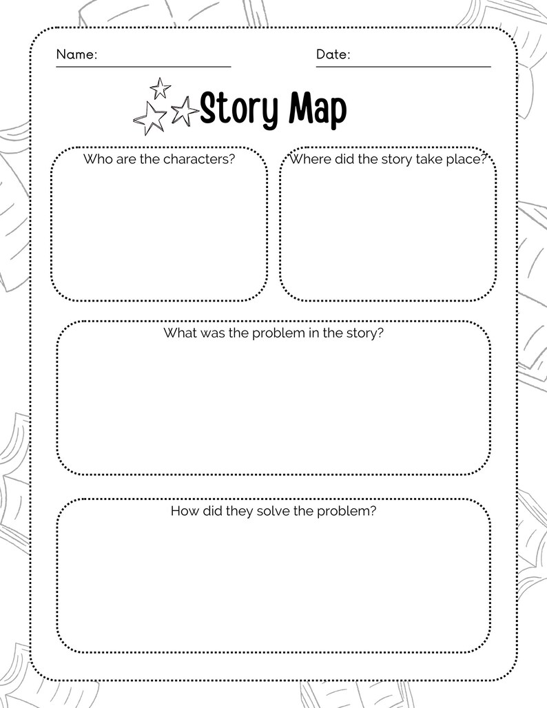 Elementary Reading Response, Printable Lesson Story Retell, Main Idea ...