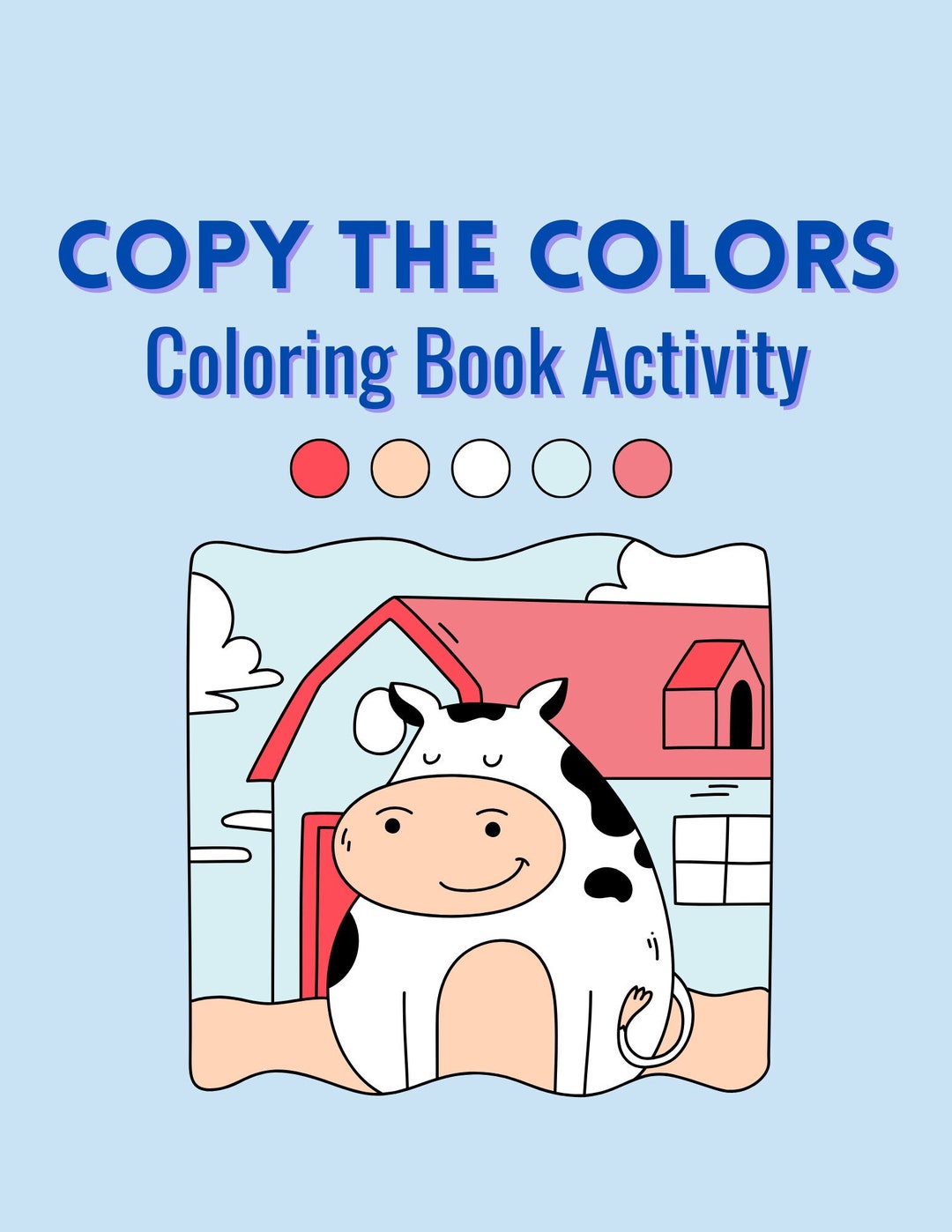 Animal Color Matching - Animal Coloring Book - Color the Animal ...