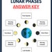 Moon Phases Science Worksheet, Lunar Cycle Worksheet Lunar Cycle ...