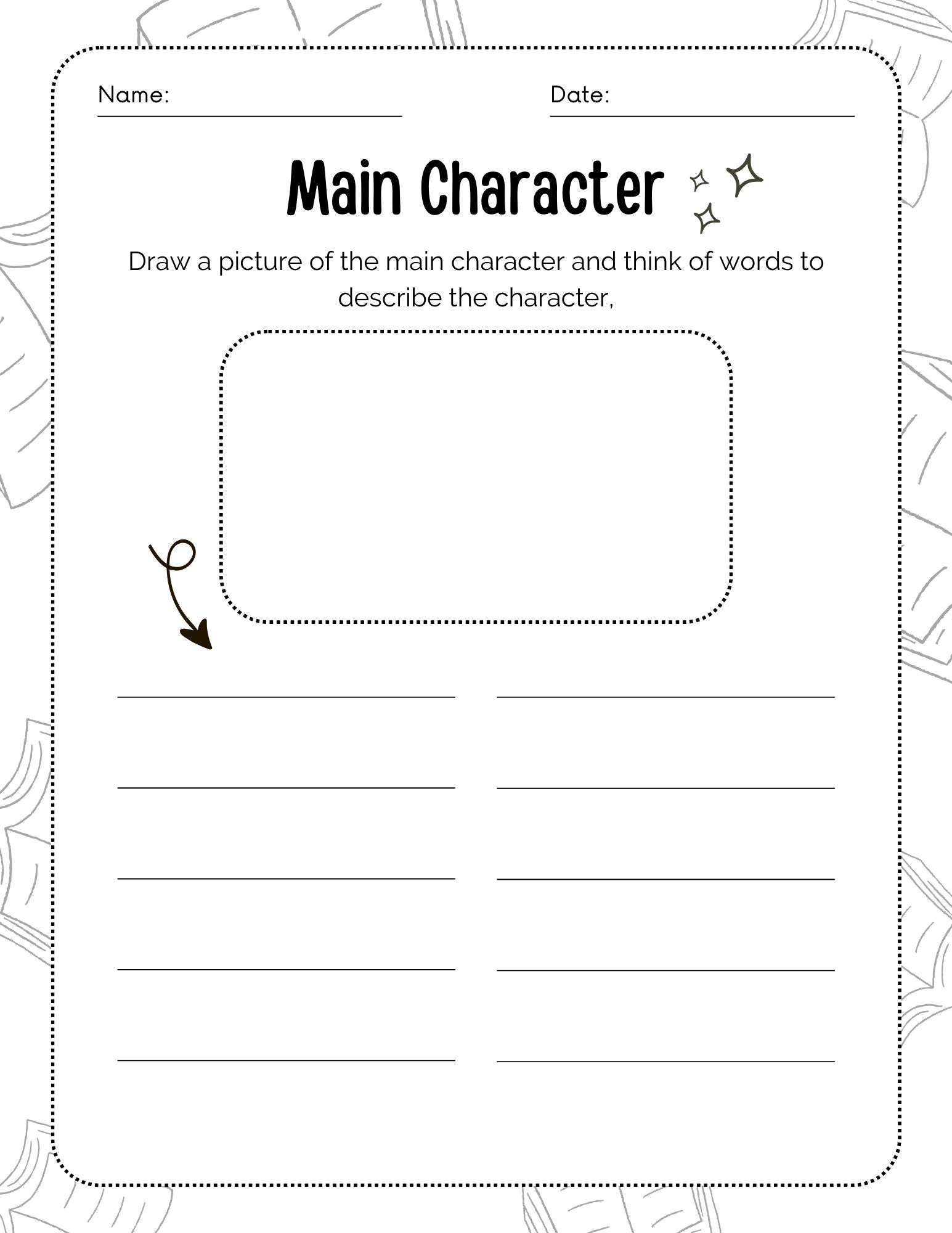 Elementary Reading Response, Printable Lesson Story Retell, Main Idea ...