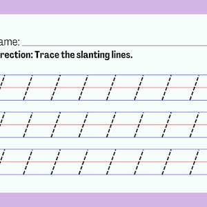 Line Tracing, Shape Tracing, Tracing Worksheets, Tracing Printable ...