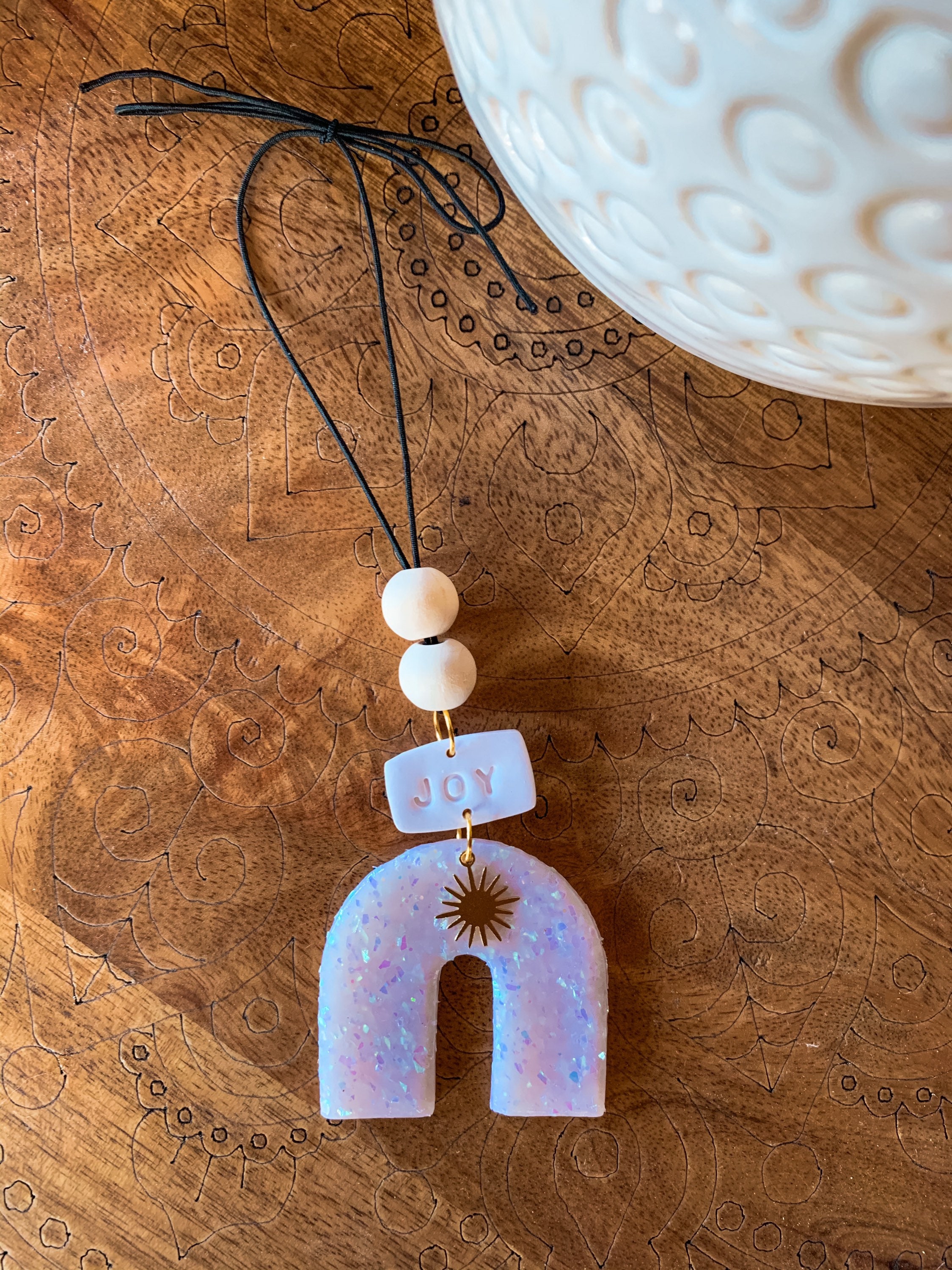 JOY | Essential Oil Car Diffuser | Polymer Clay | Oil Diffuser | Car ...