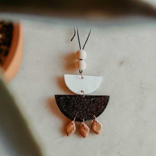 Opal Essential Oil Car Diffuser Polymer Clay Oil Diffuser - Etsy