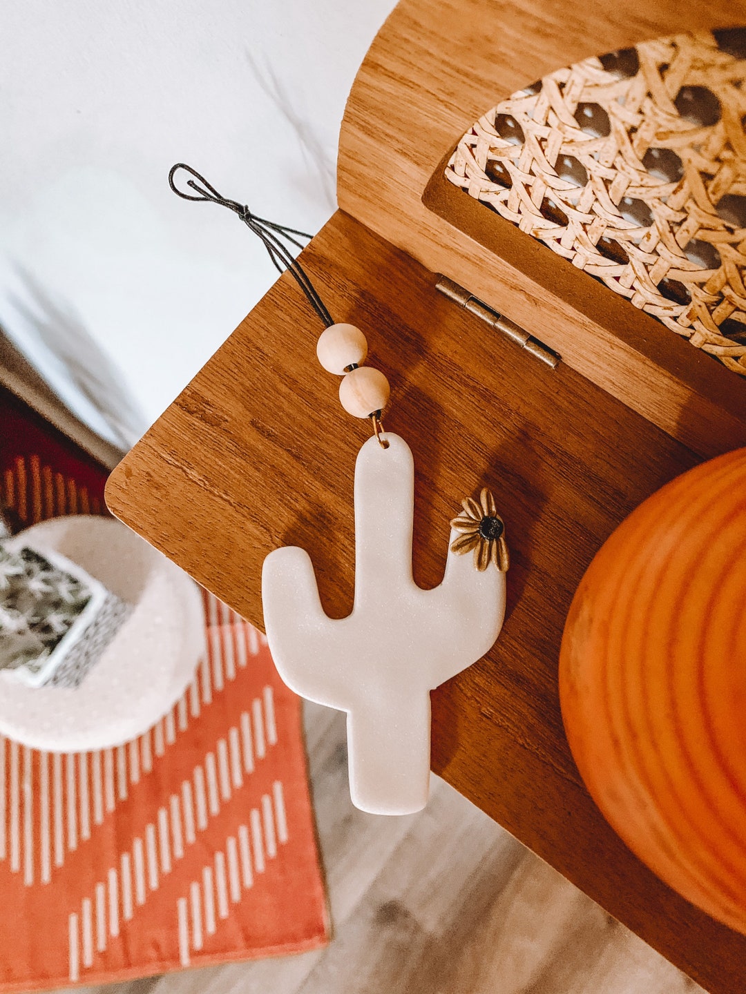 Essential Oil Car Diffuser | Cactus Diffuser | Polymer Clay | Oil ...