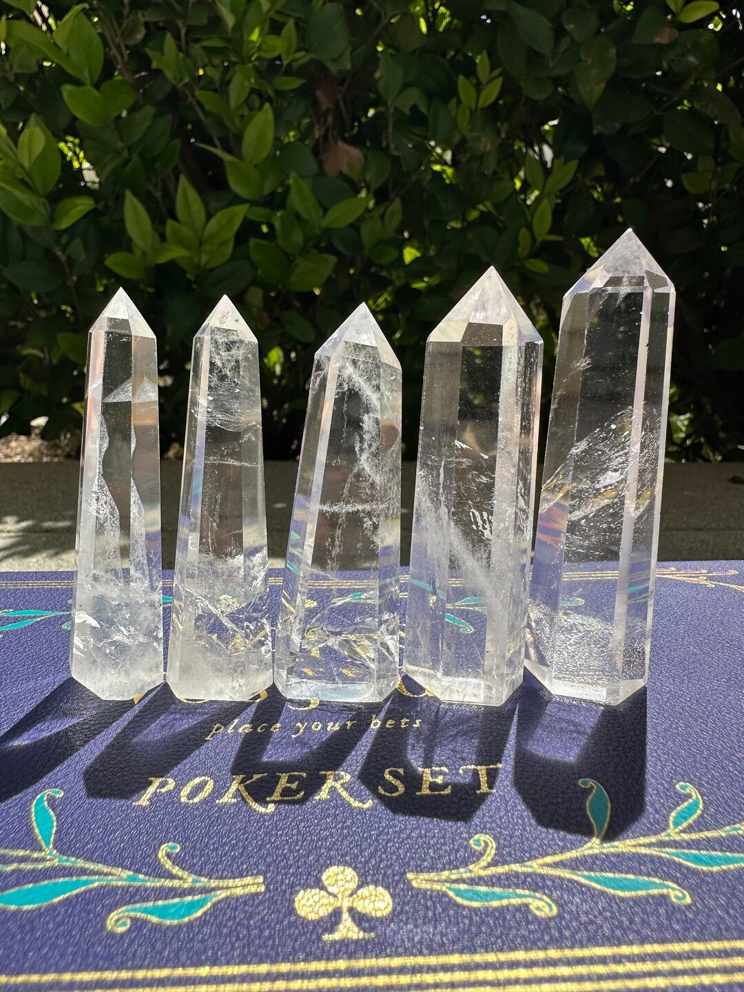 Polished Clear Quartz Point Tower: Crystal Healing Stone - Etsy