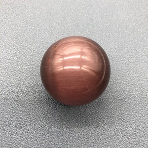 Colorful Cat's Eye Stone Sphere: Crystal Healing Ball With Stand (37mm ...