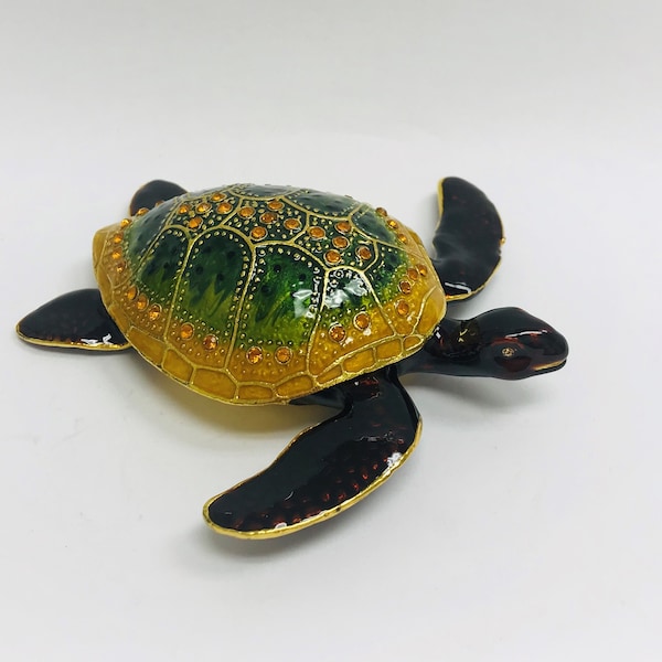 Turtle Trinket Box - Etsy