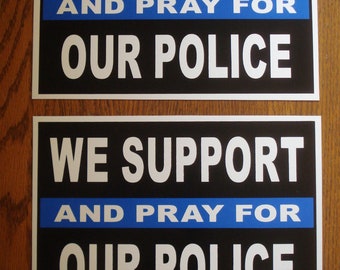 Magnetic Police Signs - Etsy