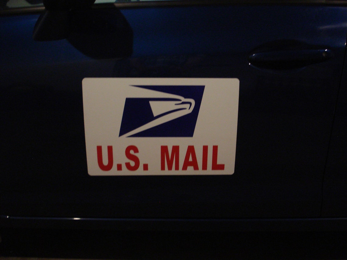 2 Large U.S. MAIL Magnetic Signs 12 X 18 LARGER | Etsy