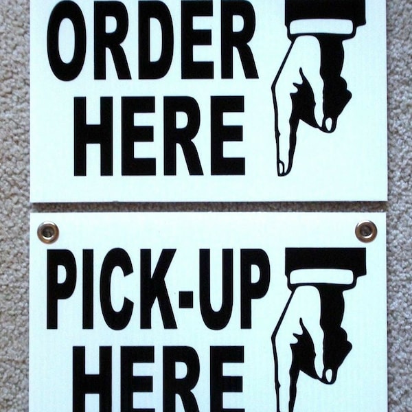 Order Pick up Sign - Etsy