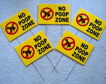 Dog Free Zone Signs - Etsy