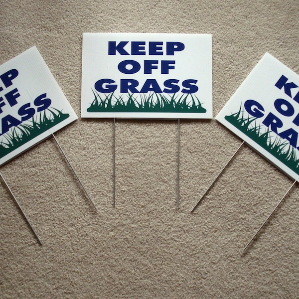 Keep off Grass - Etsy