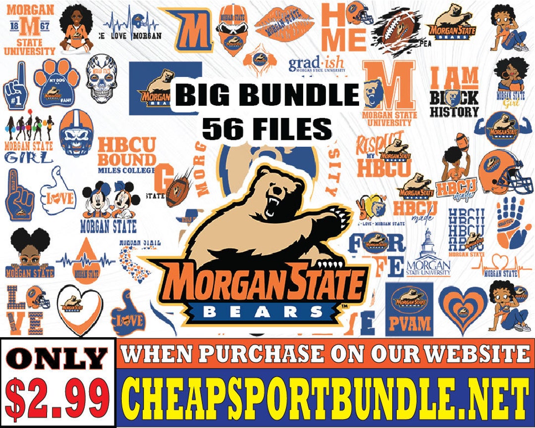 Morgan State Svg HBCU Svg Collections HBCU Svg Football - Etsy