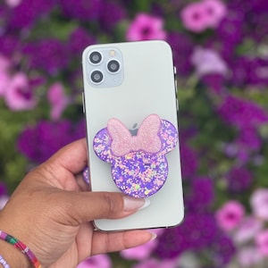 Rapunzel Popsocket, Pink Purple Tangled Popsockets, Retractable Badge ...