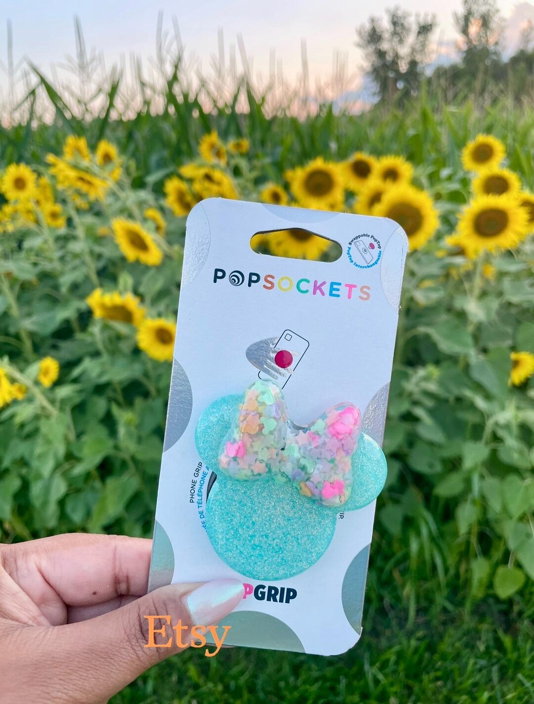 Multicolored Popsocket, Confetti Popsockets, Retractable Nurse Badge ...