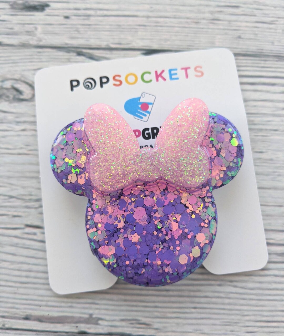 Rapunzel Popsocket, Pink Purple Tangled Popsockets, Retractable Badge ...