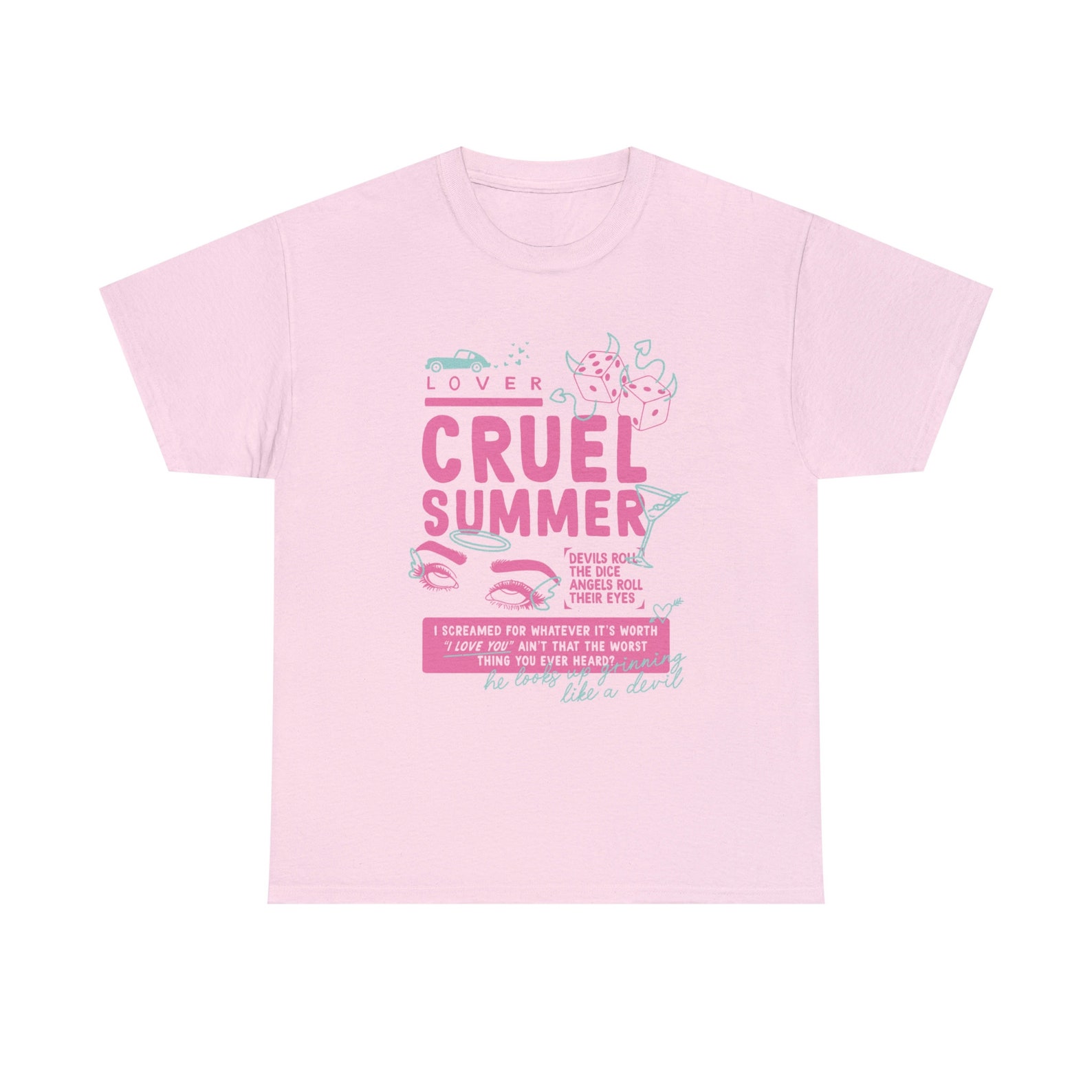 Cruel Summer Shirt Lover Taylor Swift Merch / Graphic T - Etsy