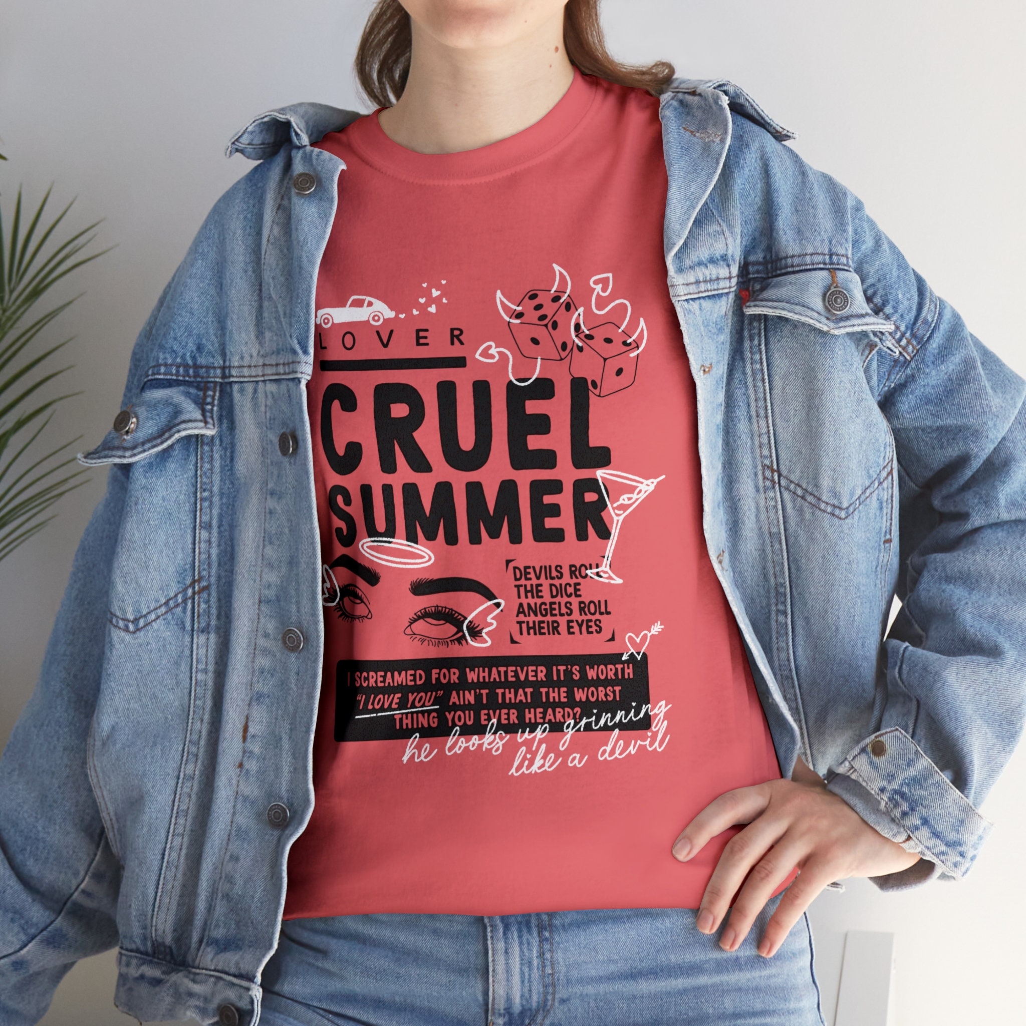 Cruel Summer Shirt Lover Taylor Swift Merch / Graphic T - Etsy