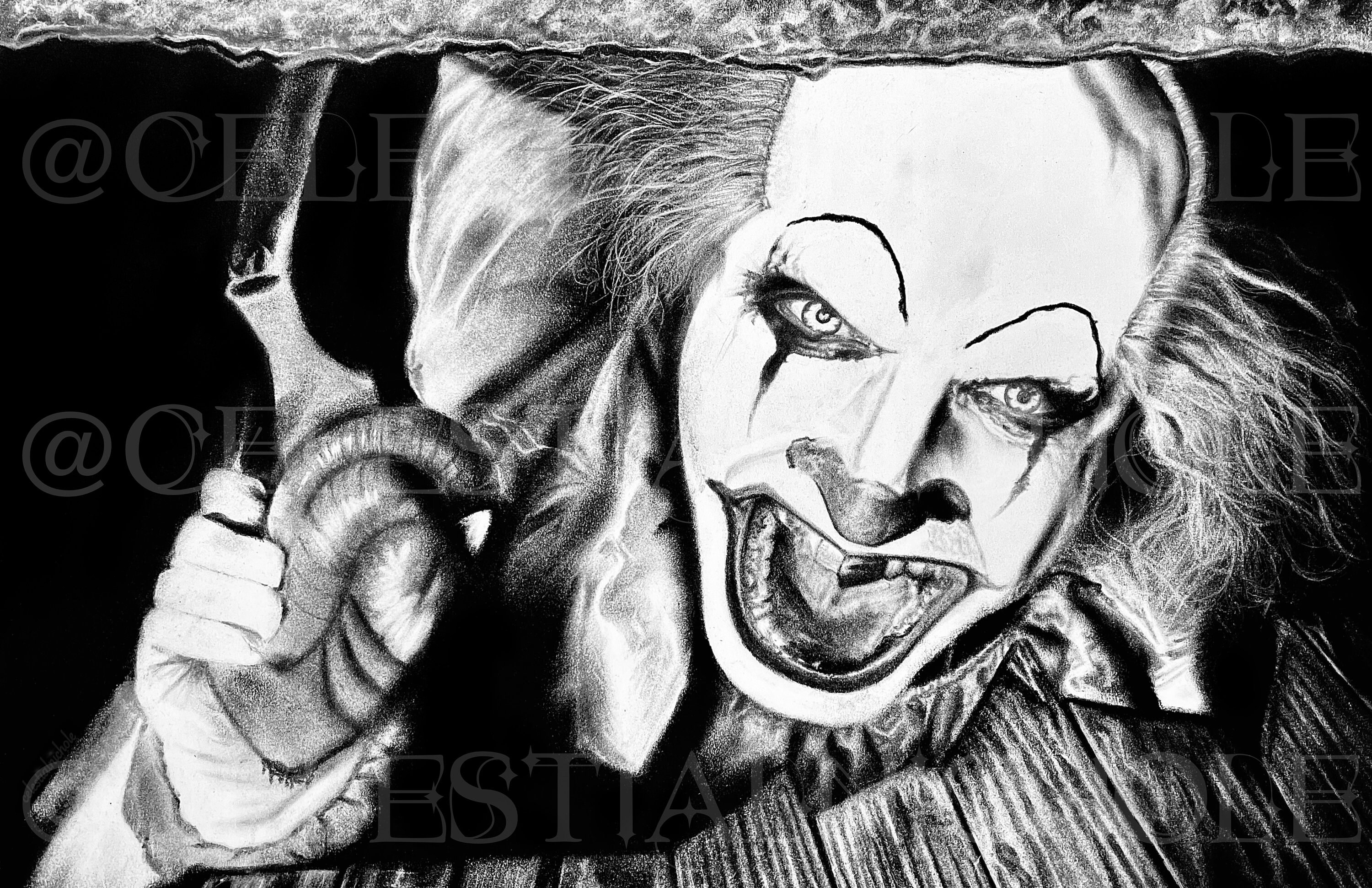 Spencer Charnas Ice Nine Kills IT is the End the Silver Scream 17x11 ...