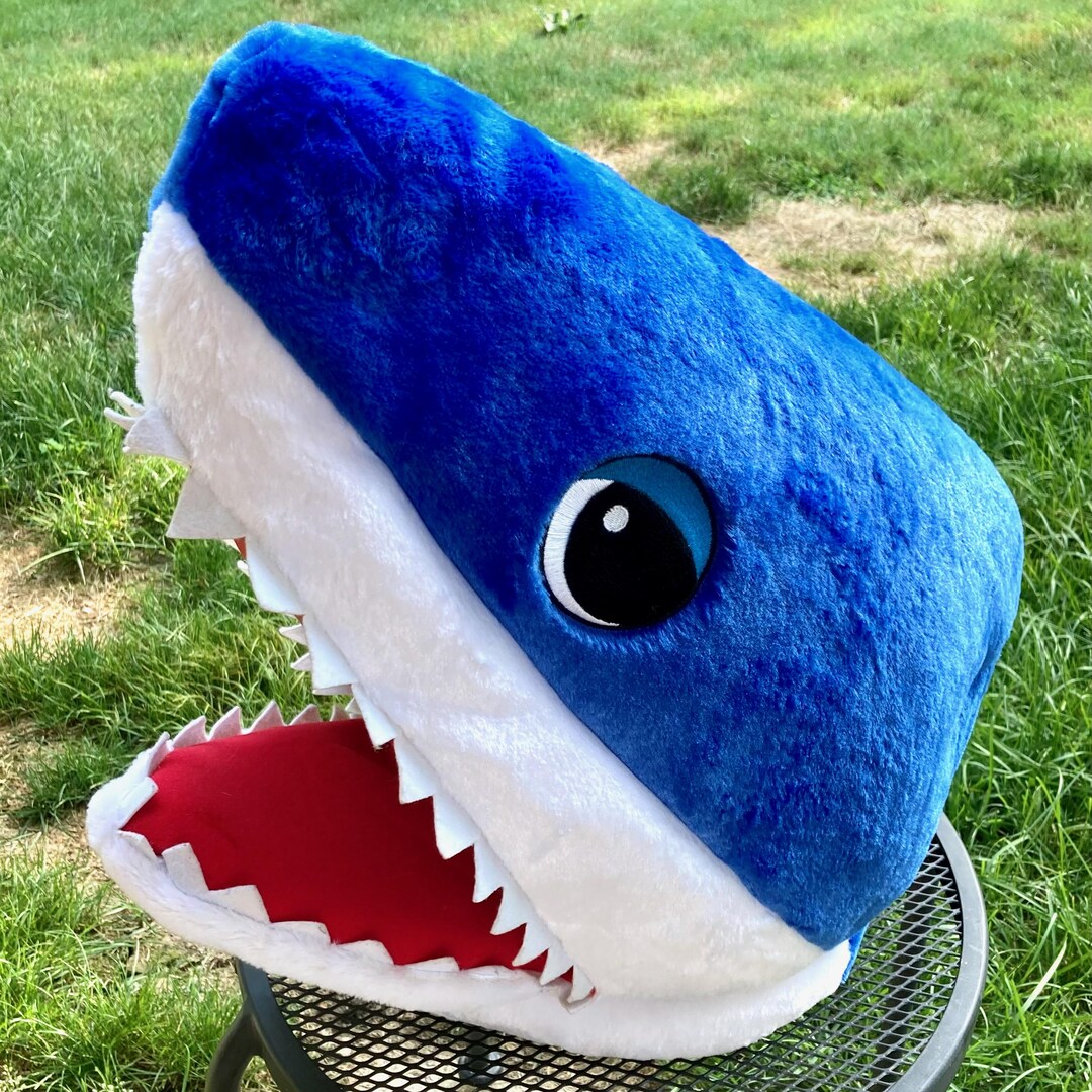 Dan Dee COSPLAY Baby Shark Plush Head Mask Halloween Costume Mascot ...