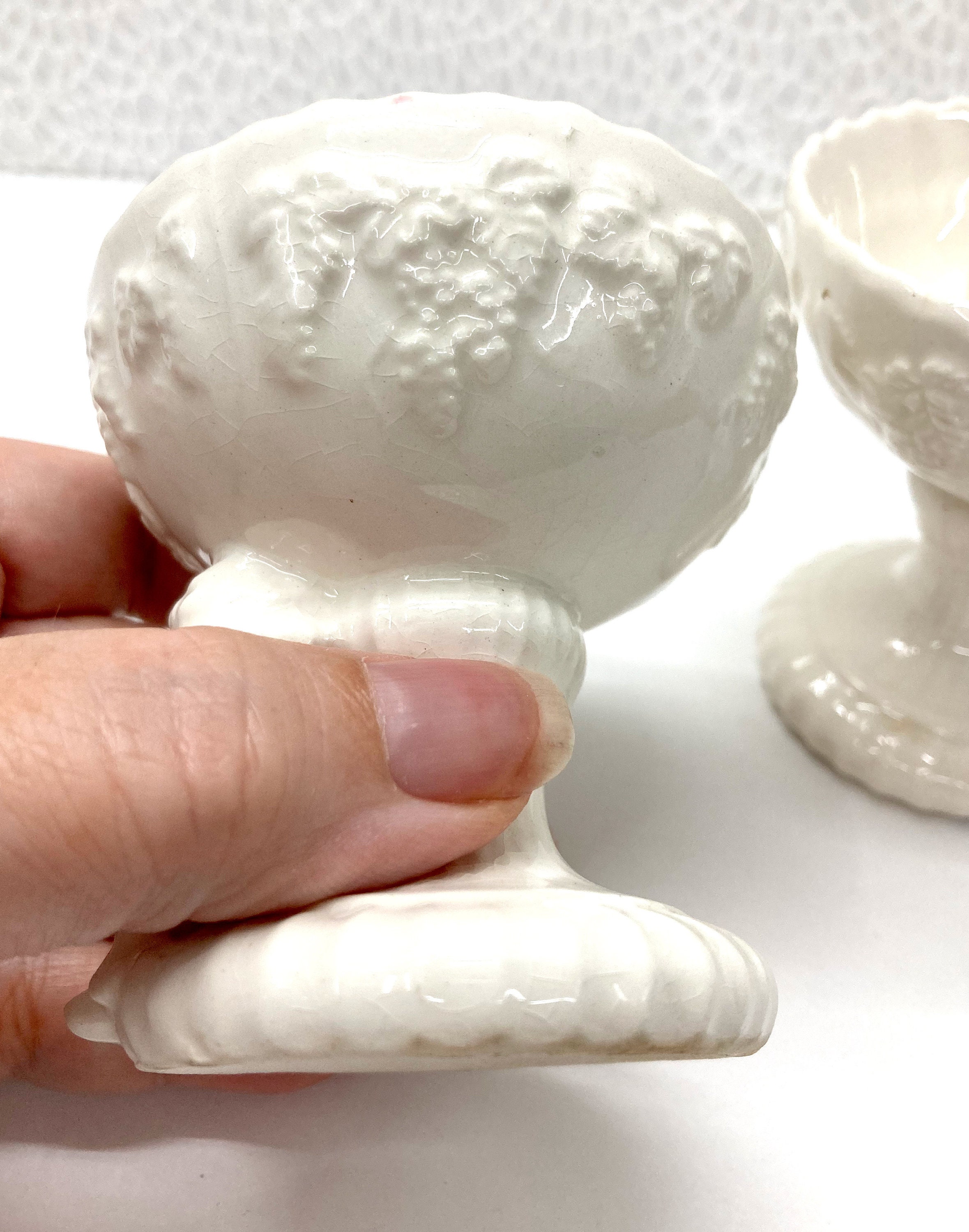 Lefton Cherub Candle Stick Holders Angel Baby Pedestal W/ - Etsy