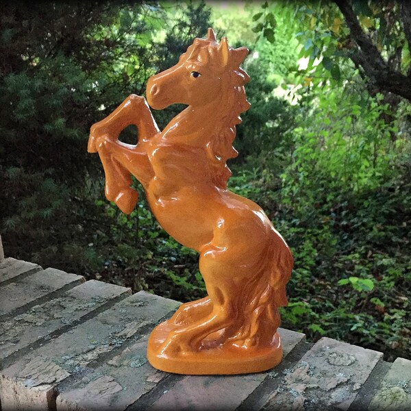 Chalkware Horse - Etsy