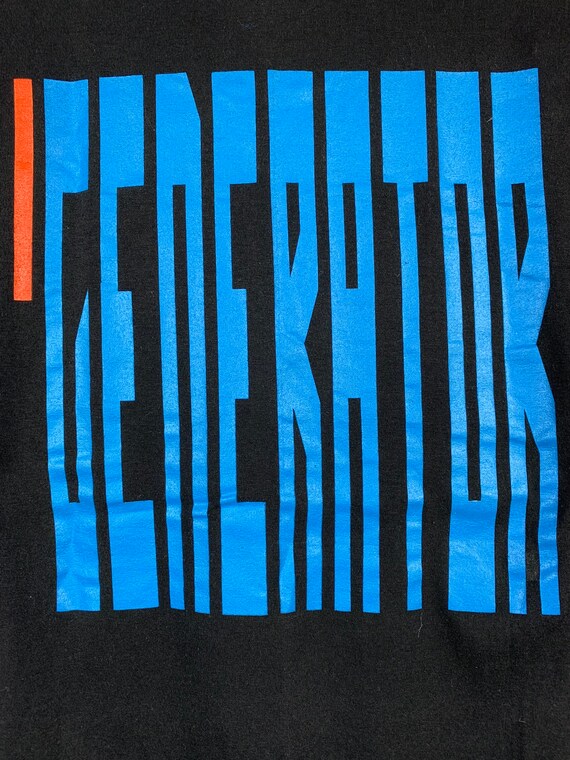 Vintage Yes Band T Shirt The Big Generator Tour 1987 - Gem