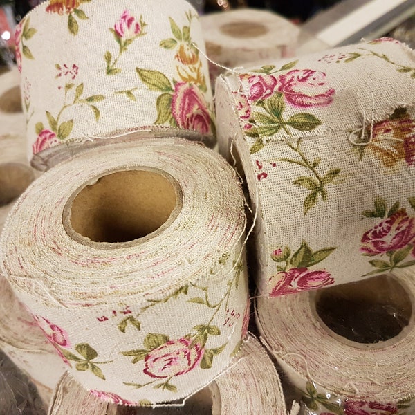 Printed Burlap Fabric - Etsy