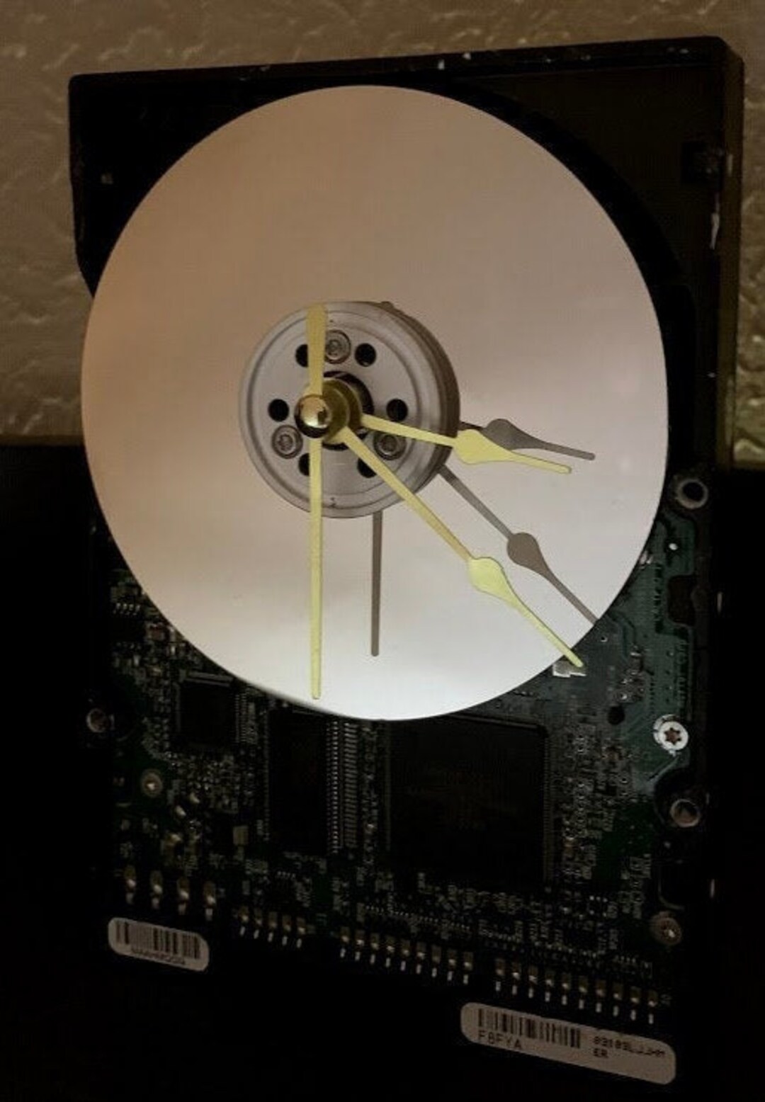 Real IDE Hard Drive Clock (working Clock) - Etsy