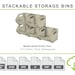 Stackable Storage Bins Organizer CNC Router Files, CNC Router Your ...