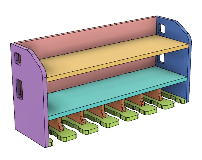 Drill Storage Station CNC Files | *DIGITAL FILES* | Dxf. Svg. Ai. Eps ...