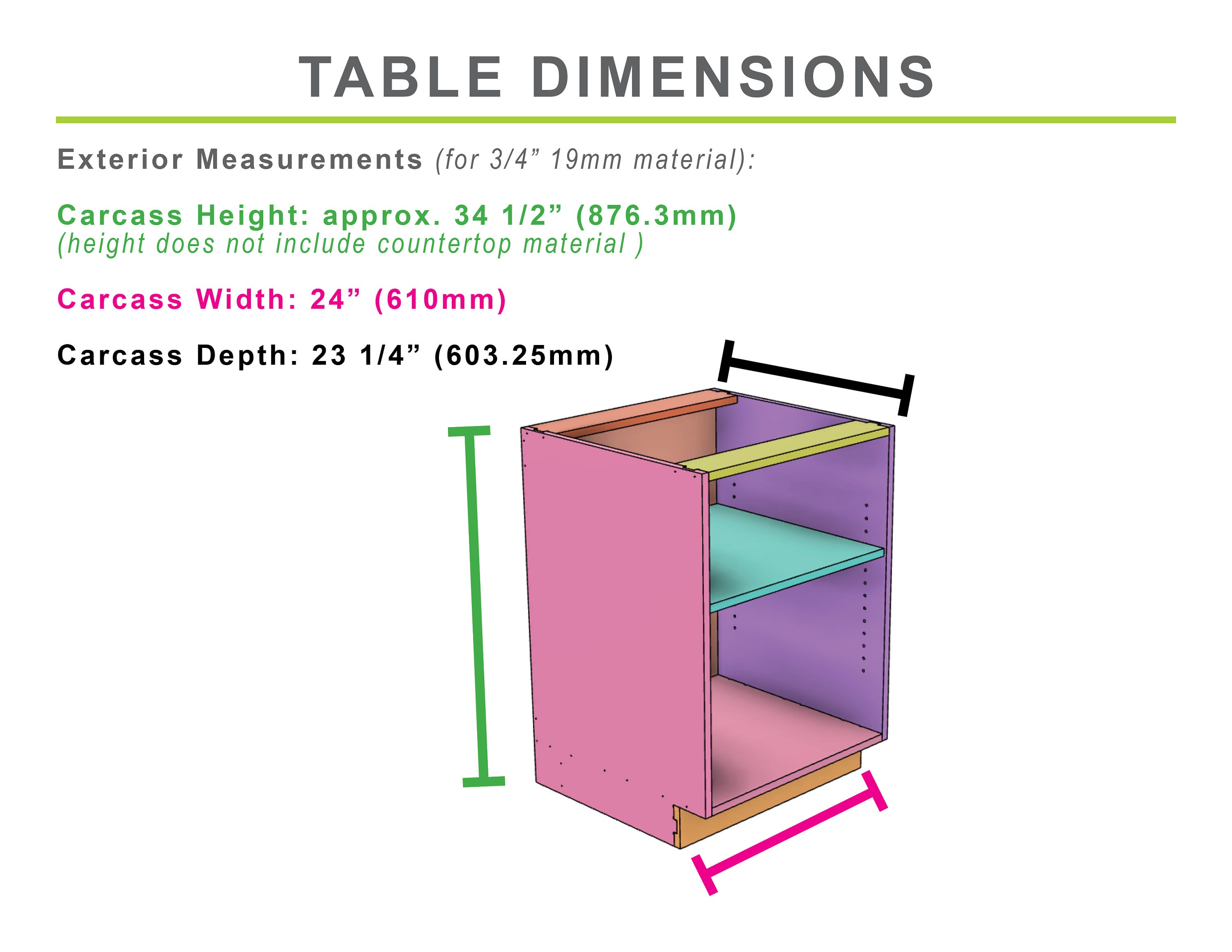 24" Shop Cabinet Carcass CNC Files , Woodworking Shop Cabinet Plans ...