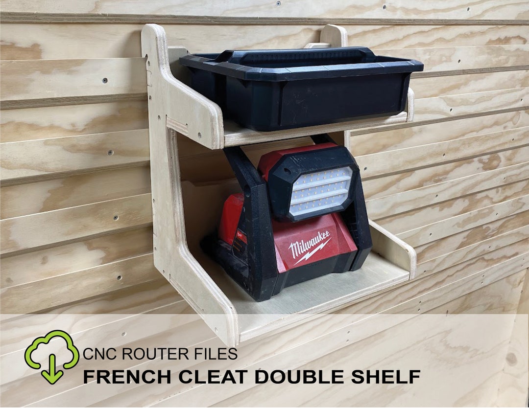 CNC Router Files French Cleat Shelf Cabinet Shelves Shelving - Etsy