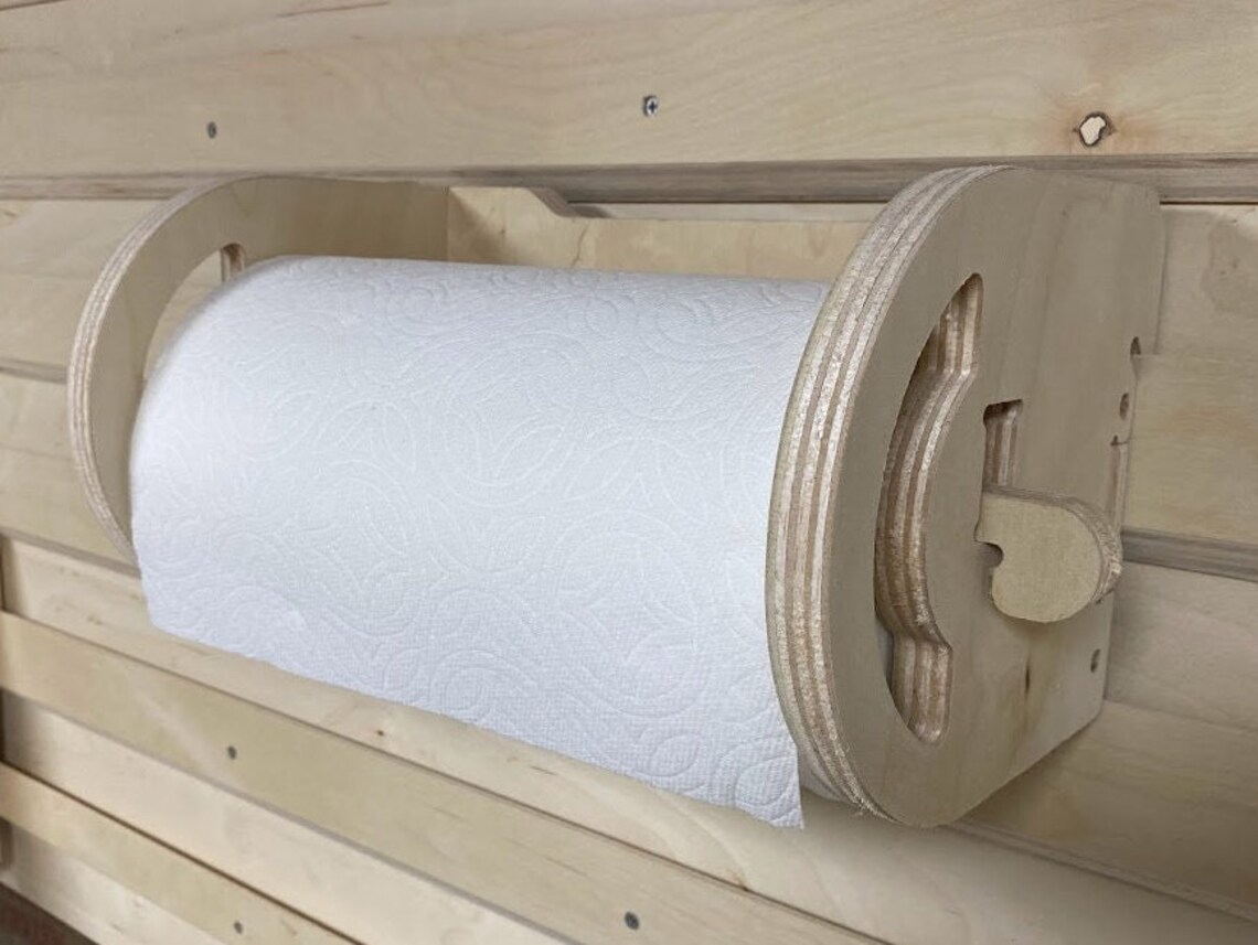 CNC Router Files French Cleat Paper Towel Dispenser French - Etsy