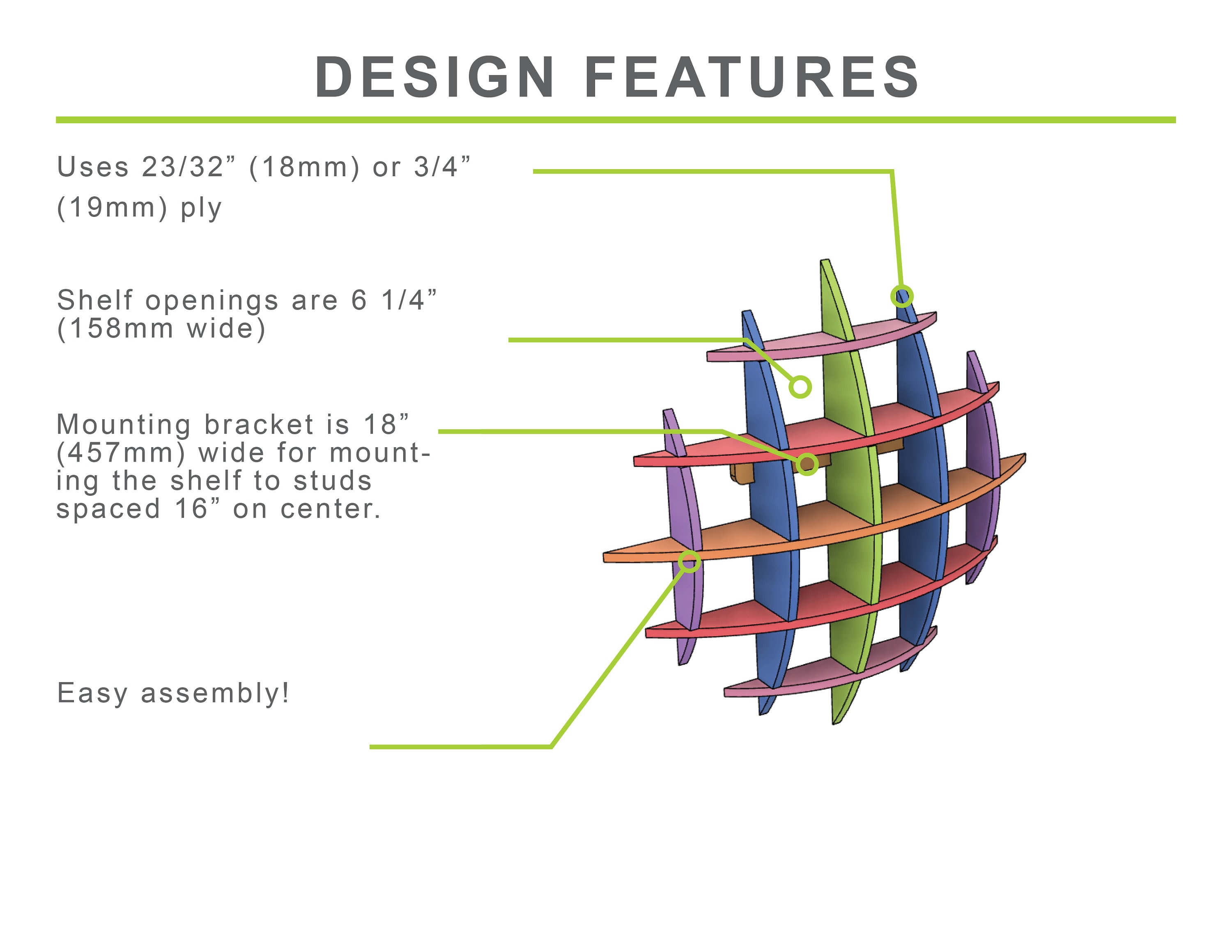 Spherical Wall Waffle Shelves Shelf CNC Files Woodworking | Etsy UK