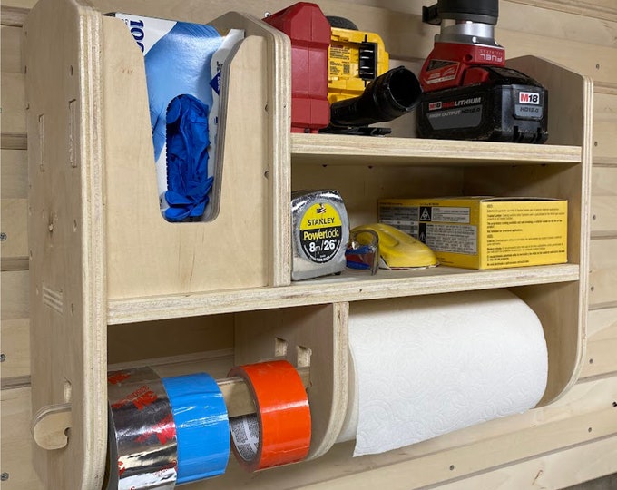 French Cleat Paper Towel Holder CNC Files: SVG/DXF for Woodworking and ...