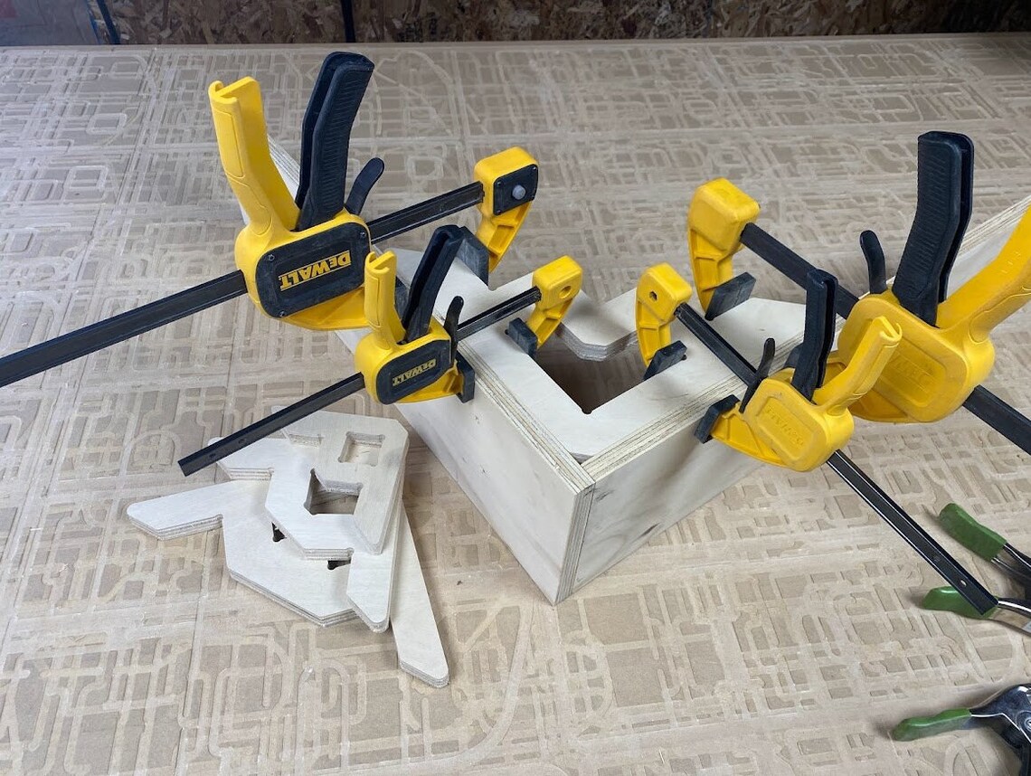 Corner Clamp Jig 2 CNC Router Files Cabinet Squares Pack of - Etsy