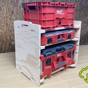 CNC Router Files Modular Storage Shelf for Packout Tool Boxes, CNC ...
