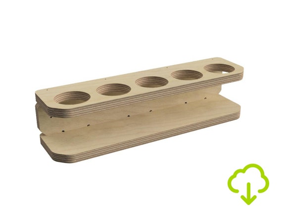 CNC Router Spray Can Rack Shelf Files Spray Paint Aerosol Can | Etsy